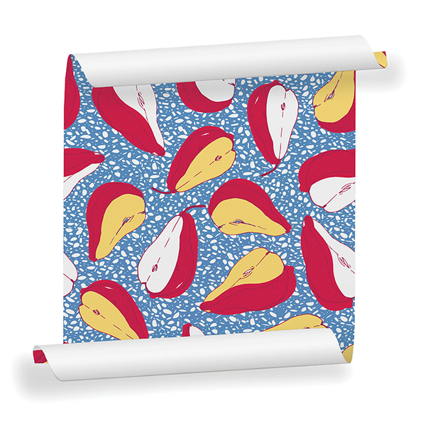 AYA bleu, jaune et rouge